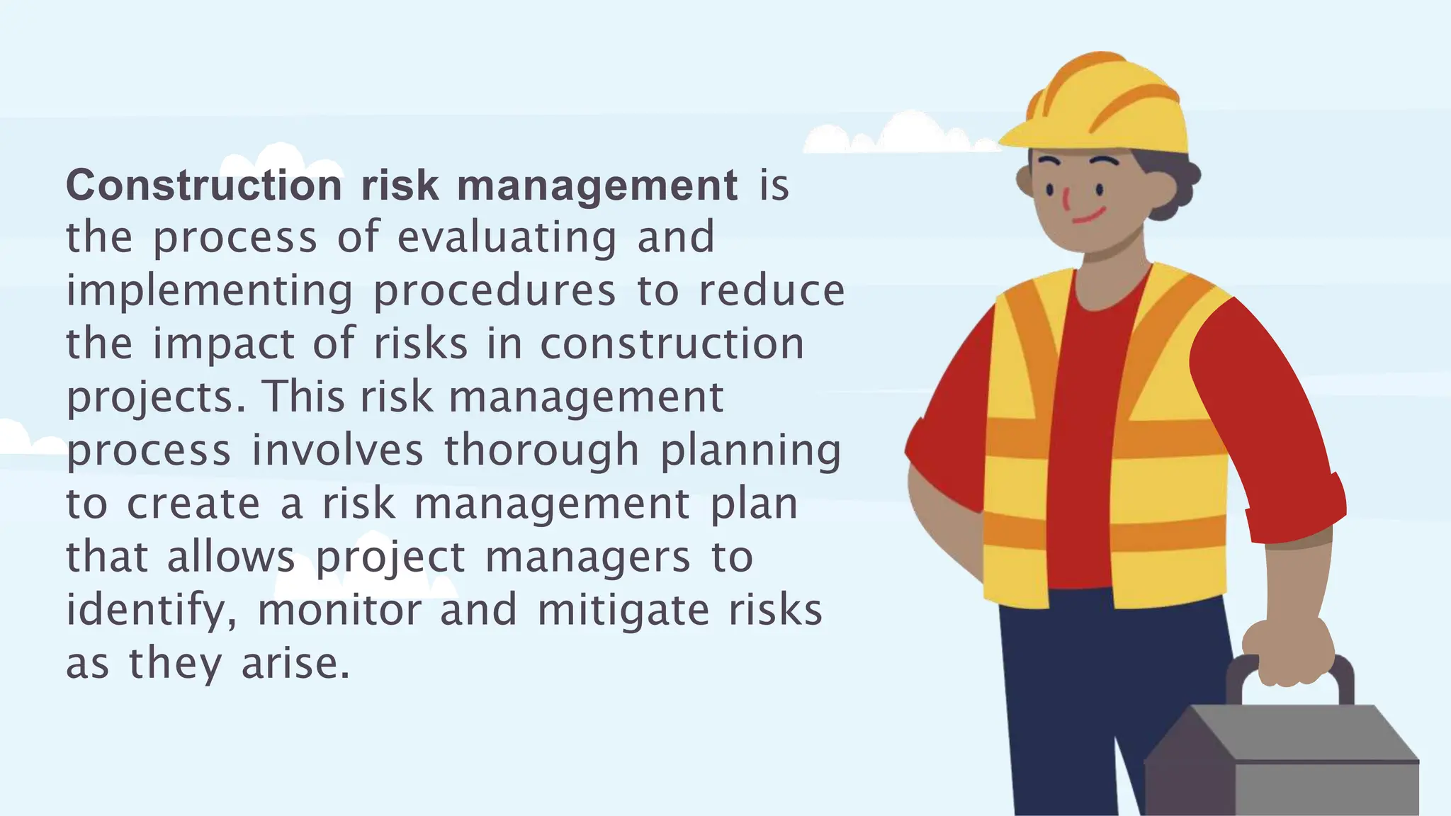 Risk Management in Engineering Construction Project | PPTX