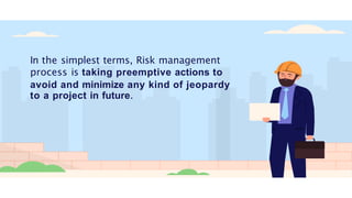 Risk Management in Engineering Construction Project | PPTX