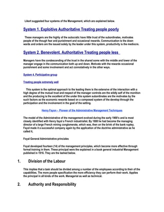 Management notes b.com ii | DOC