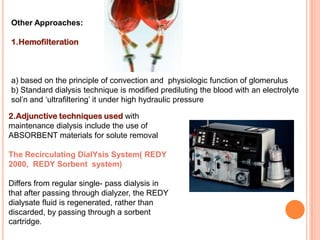 Management of chronic renal failure | PPTX