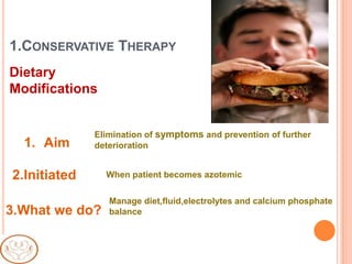 Management of chronic renal failure | PPTX