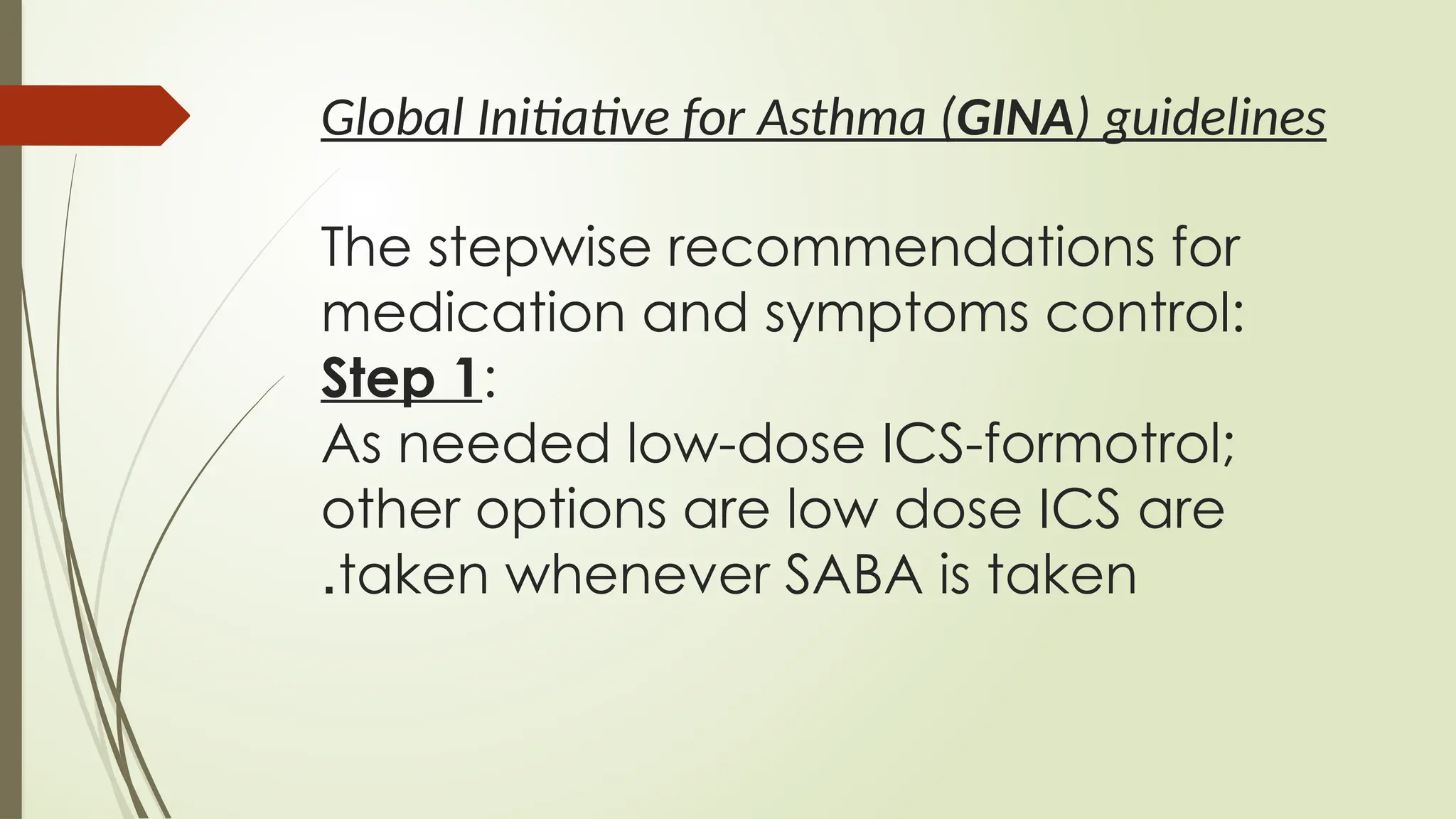 Management of chronic asthma educational . pptx | PPTX