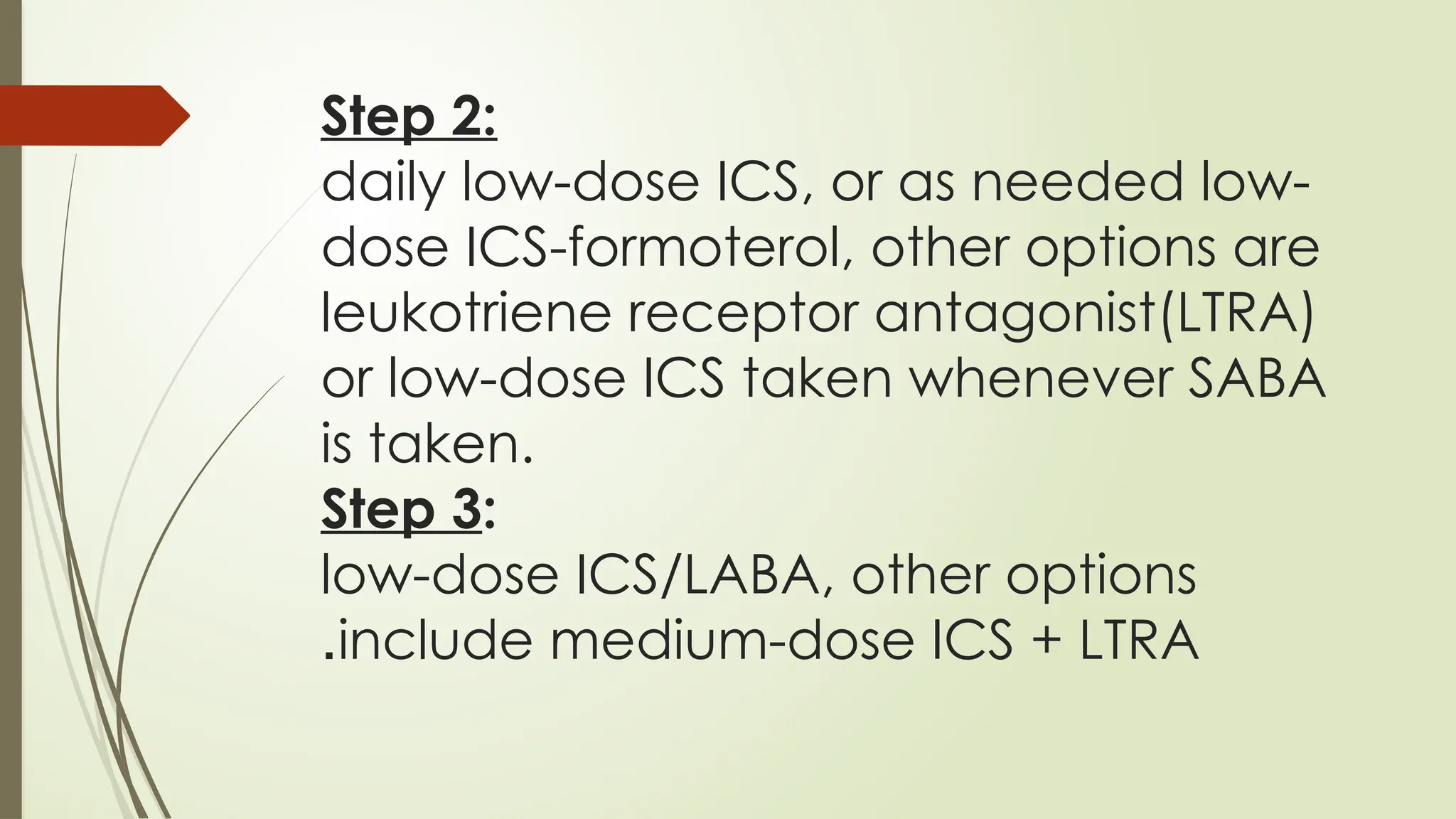 Management of chronic asthma educational . pptx | PPTX