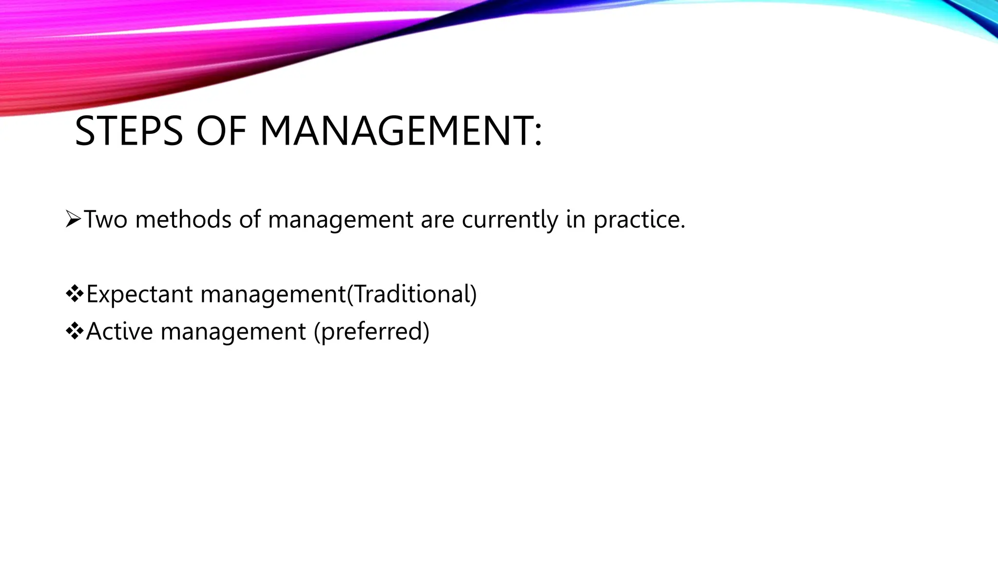 MANAGEMENT OF 3RD STAGE OF LABOR.pptx OBG | PPTX
