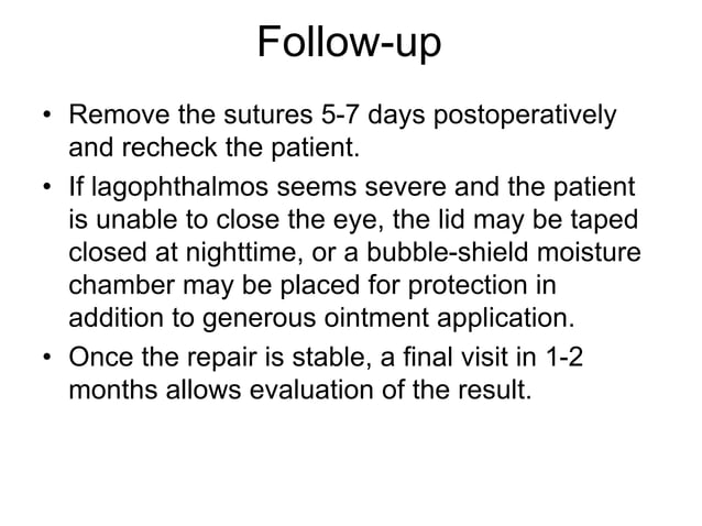 Management of a Case of Ptosis management of case of ptosis | PPTX