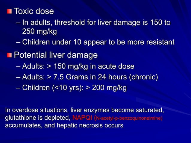 Management of Acetaminophen Toxicity1.ppt