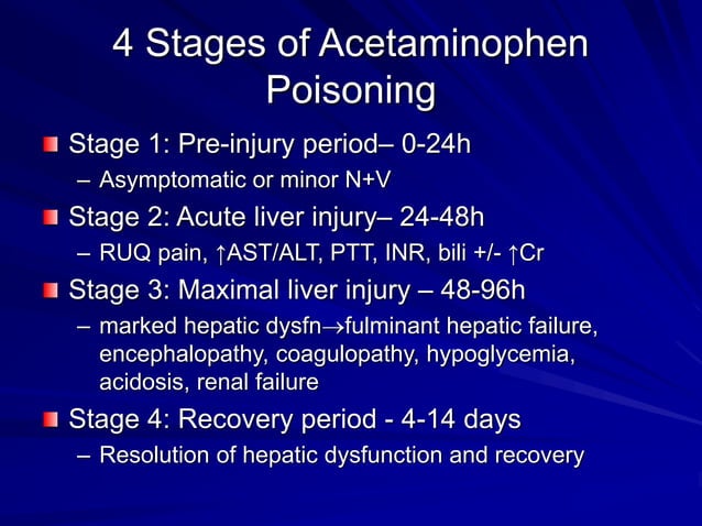Management of Acetaminophen Toxicity1.ppt