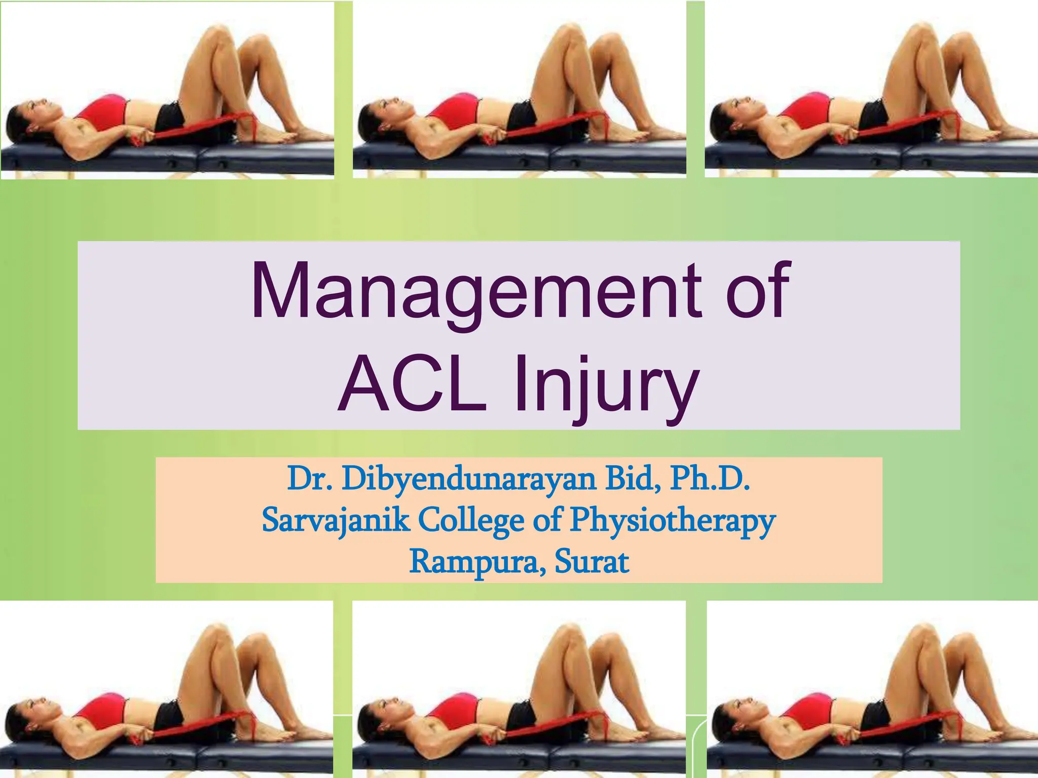 Management of ACL injury .pptx