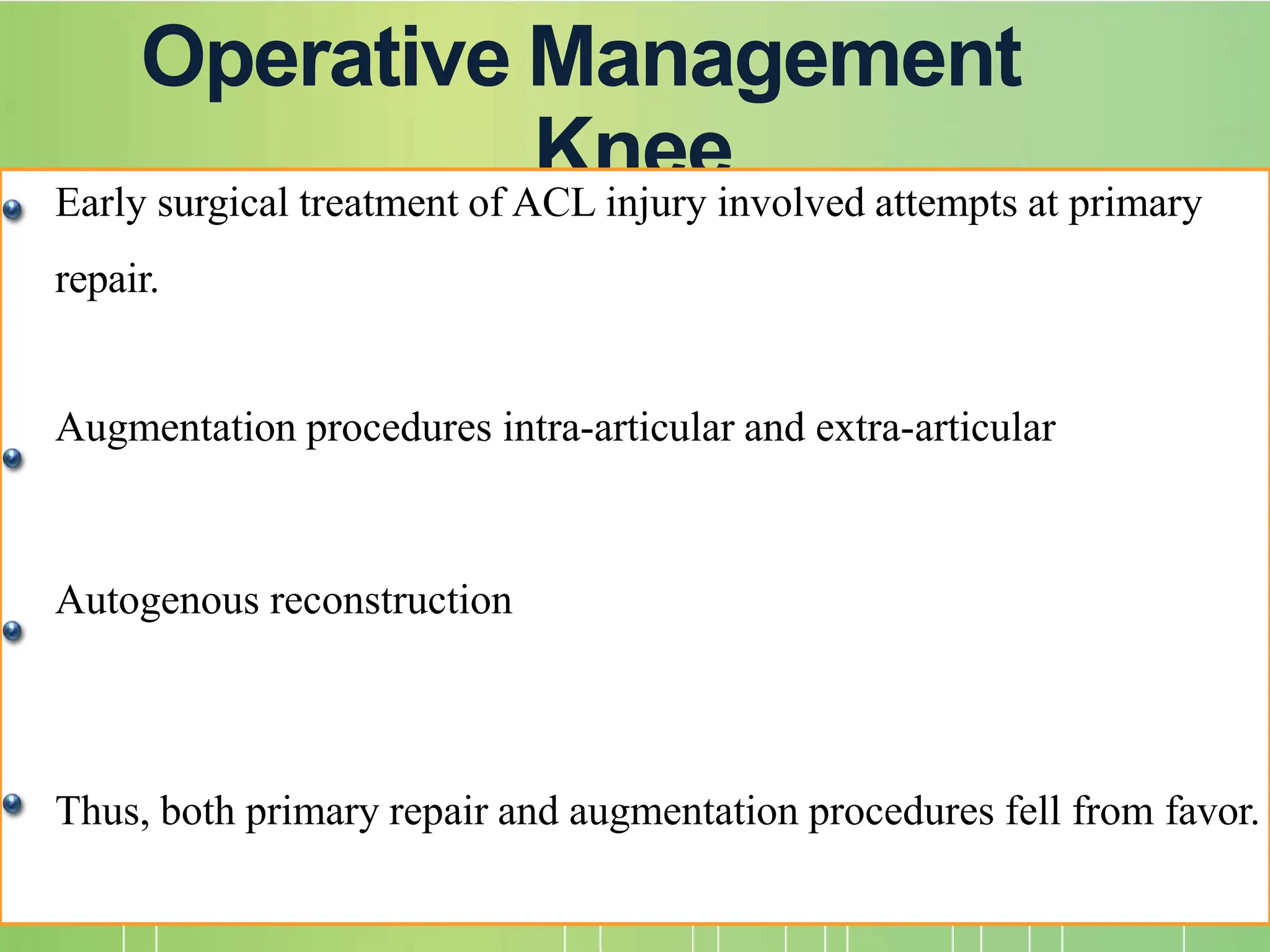 Management of ACL injury .pptx