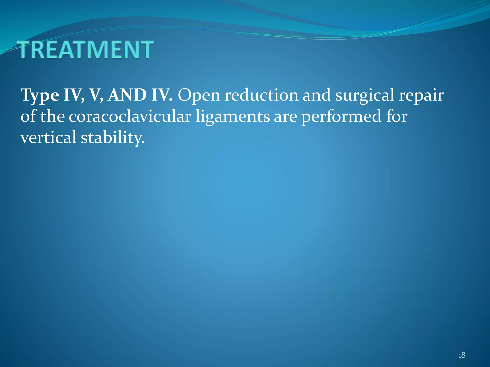 Management of acromioclavicular joint dislocations | PPTX