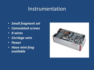 Management of acute ankle fractures | PPTX