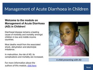 Management of Acute Diarrhoea in Children.ppt