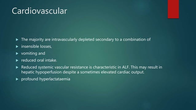 Management of acute liver failure in critical care | PPT