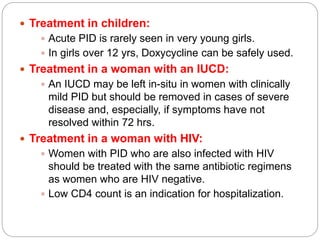 Management of acute pid | PPT