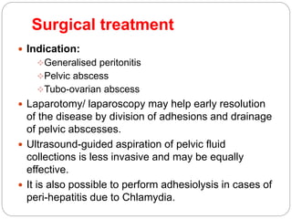 Management of acute pid | PPT