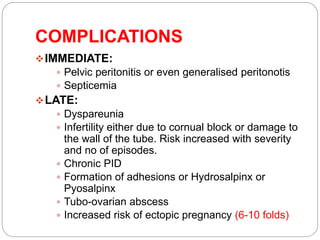 Management of acute pid | PPT