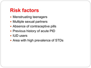 Management of acute pid | PPT