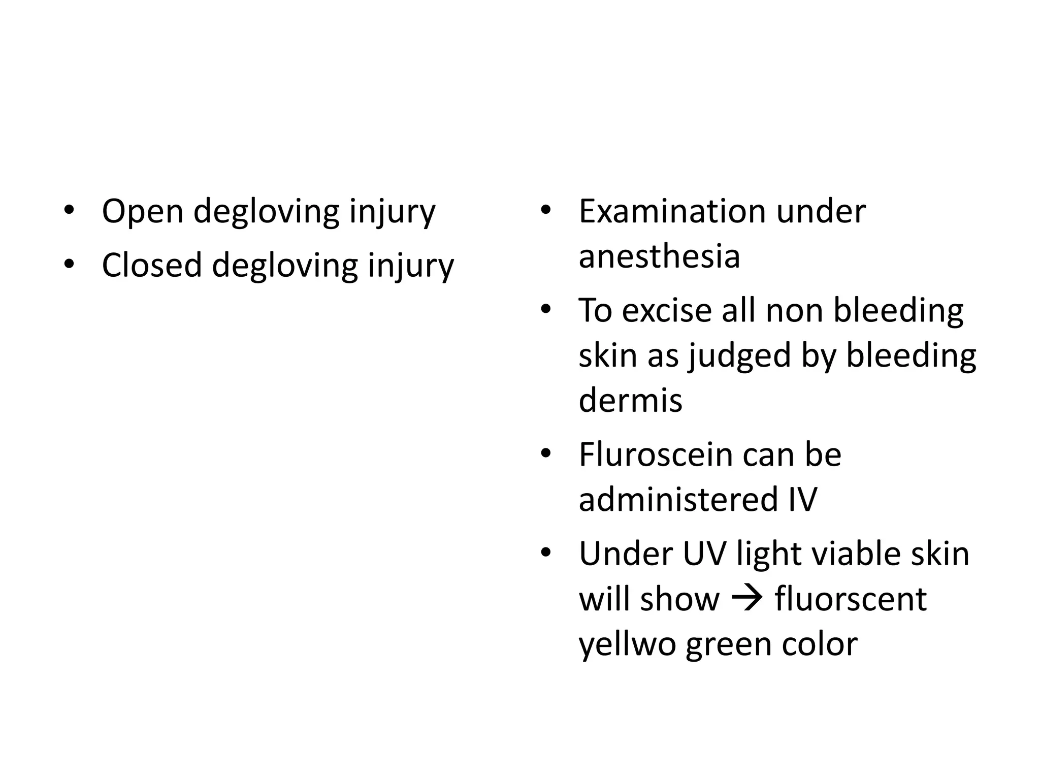 Management of acute trauma | PPT