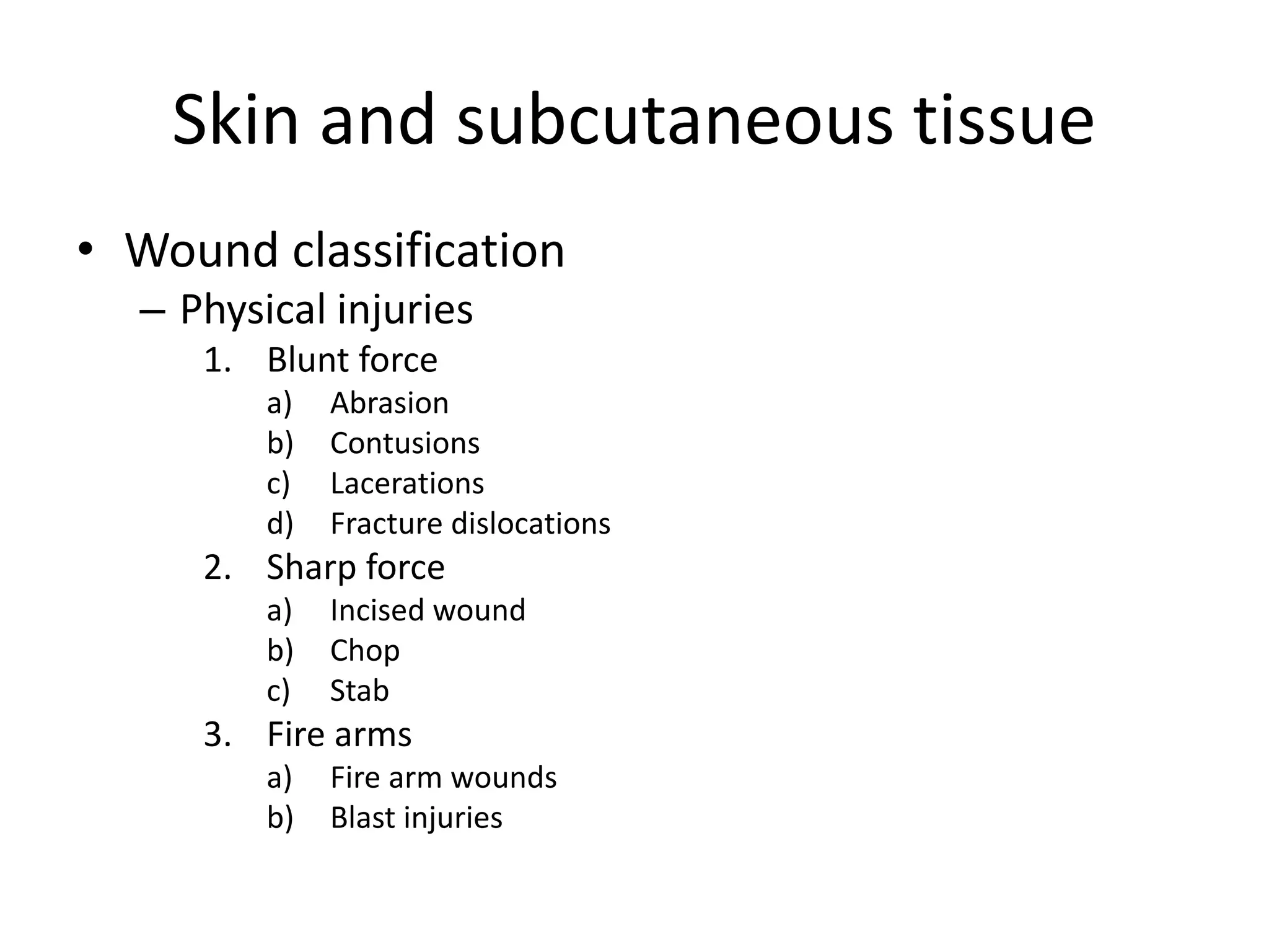 Management of acute trauma | PPT