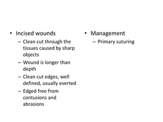 Management of acute trauma | PPTX
