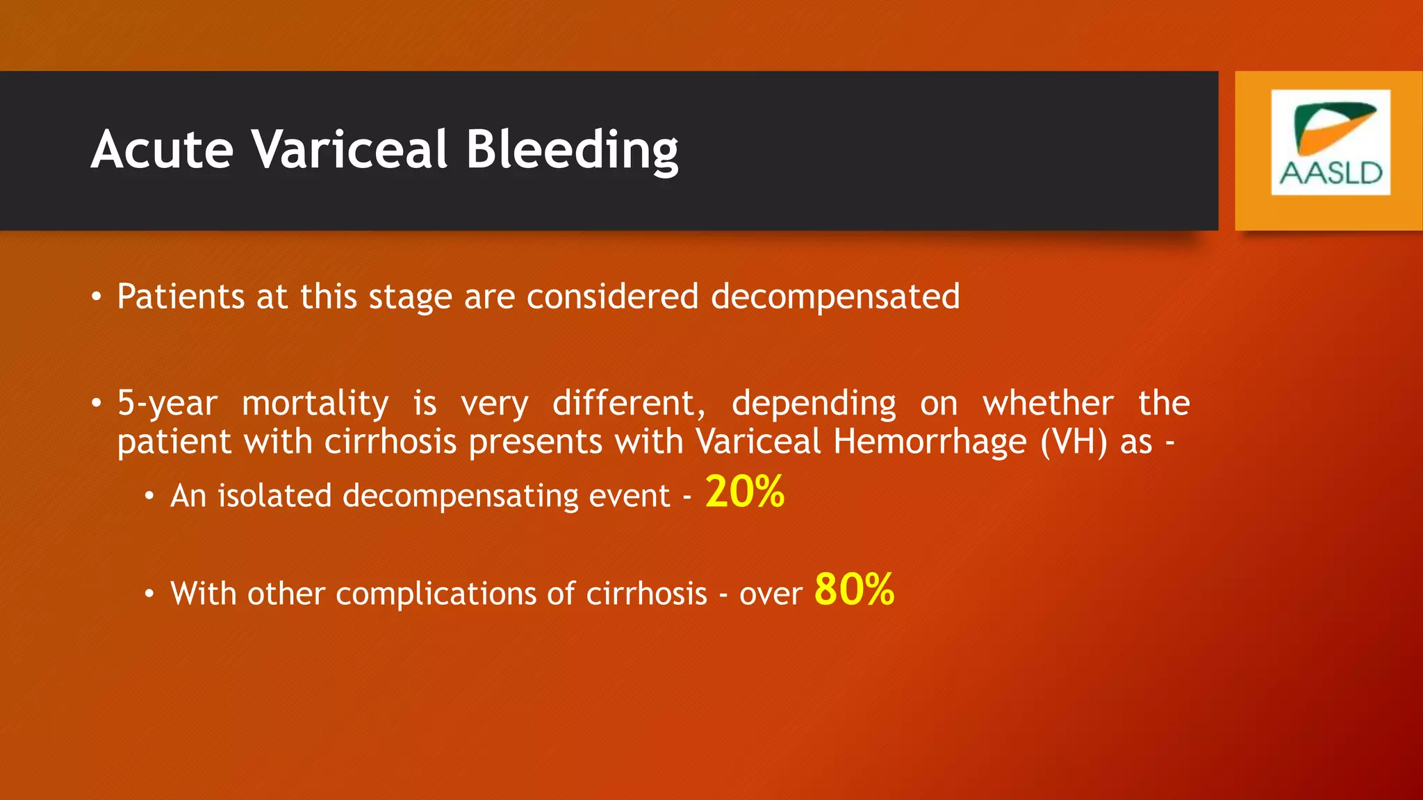 Management of Acute Variceal Bleeding | PPTX