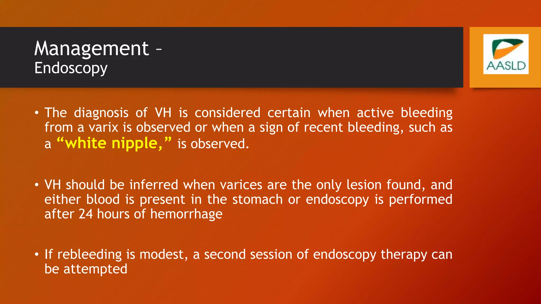Management of Acute Variceal Bleeding | PPTX