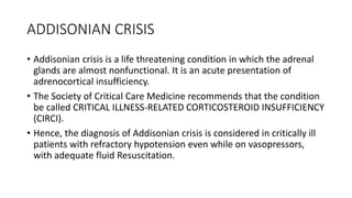MANAGEMENT OF ADDISONIAN CRISIS.pptx