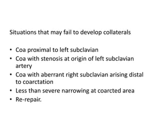 SPINAL CORD PROTECTION MANAGEMENT IN COARCTATION OF AORTA SURGERY | PPTX
