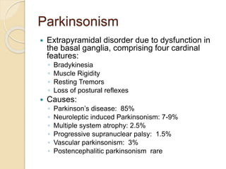 Management of advanced parkinson’s disease | PPTX