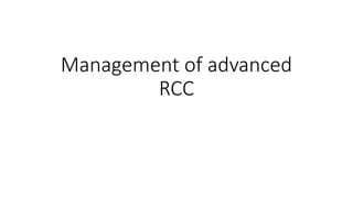 Management of advanced Renal cancer.pptx
