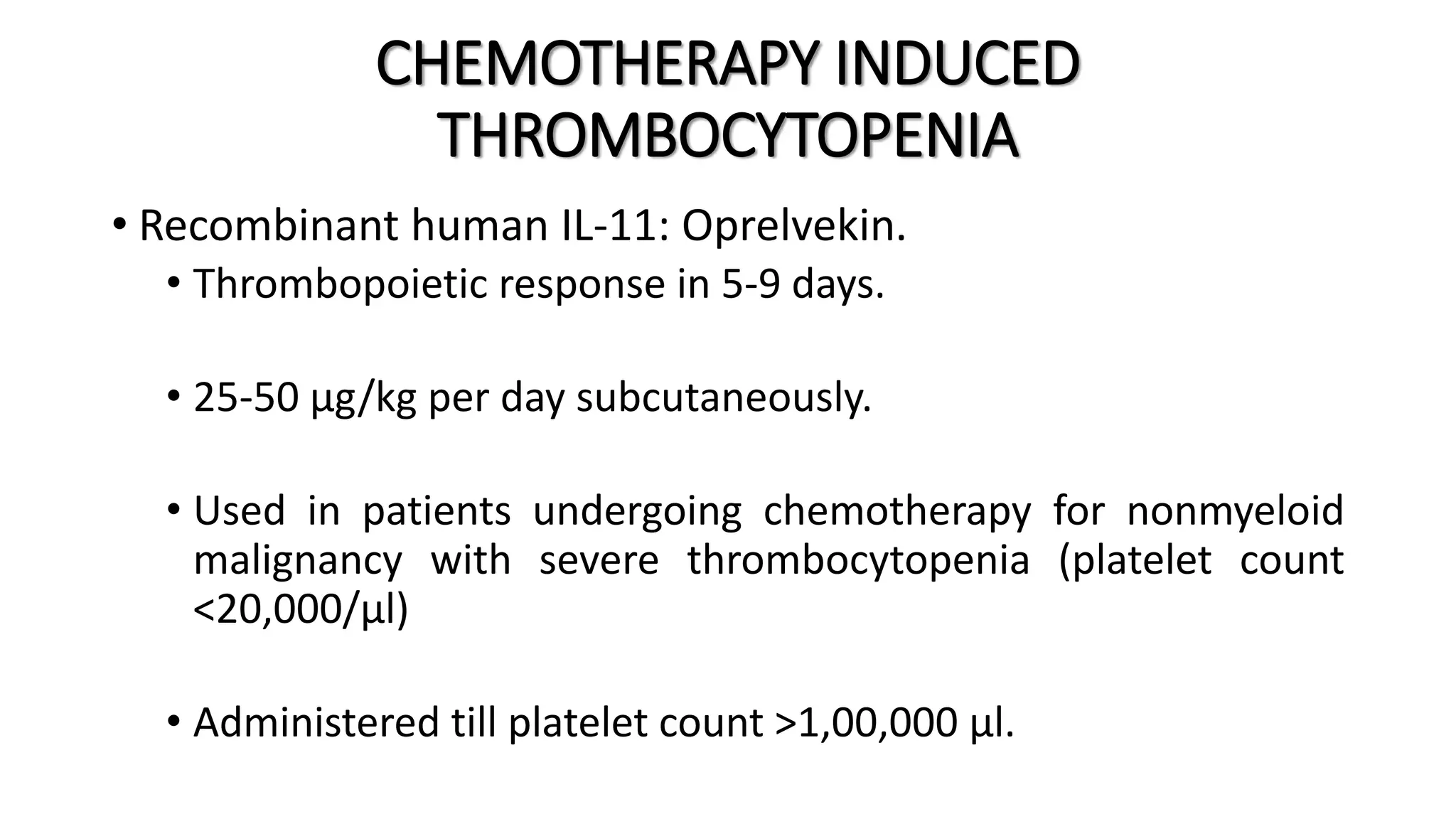 Management of adverse effects of cancer chemotherapy 1 | PPTX