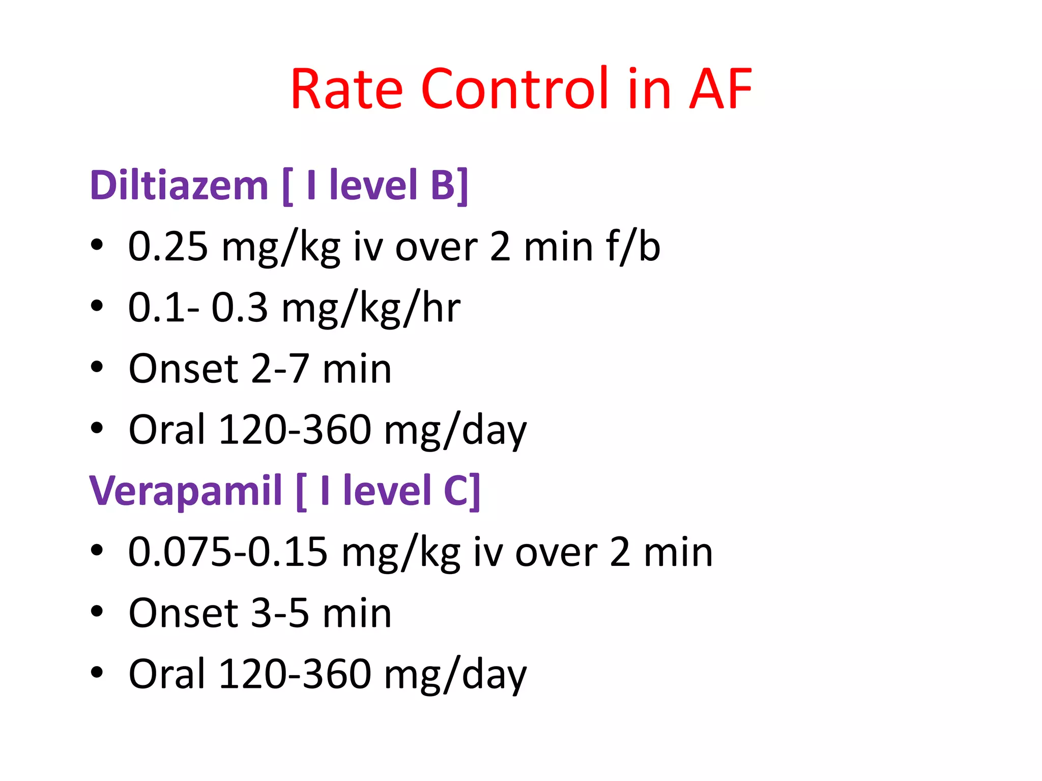 atrial fibrillation- management | PPTX