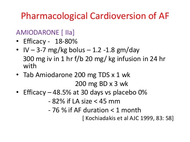 atrial fibrillation- management