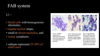 Acute Lymphoblastic Leukemia | PPTX