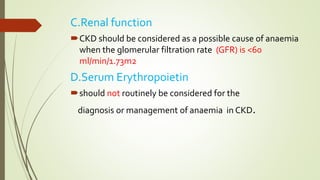 Management of Anemia and Mineral Bone Diseases in CKD.pptx