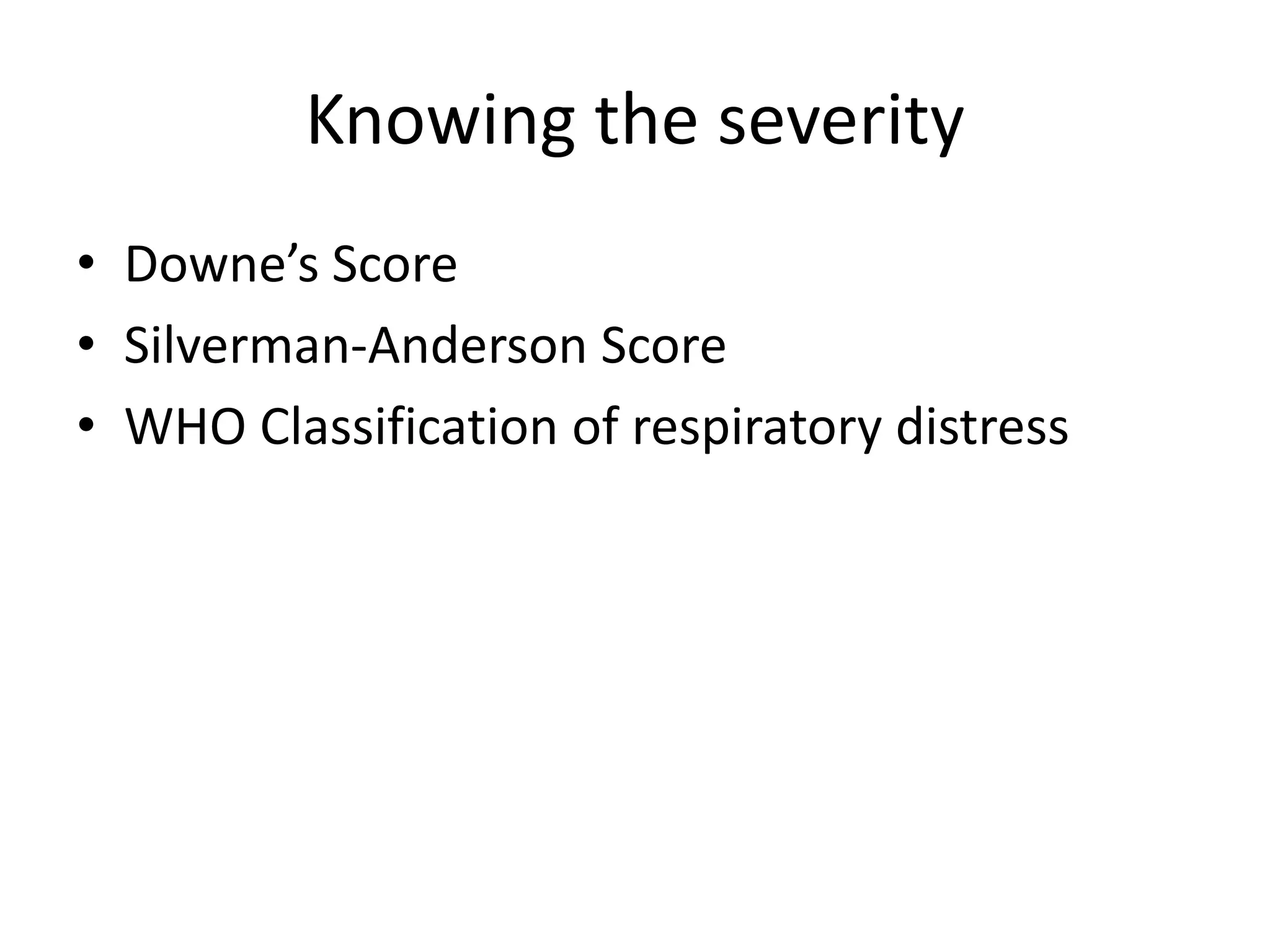Management of a neonate with respiratory distress | PPTX