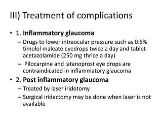 Management of Anterior uveitis.pptx