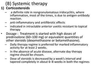 Management of Anterior uveitis.pptx