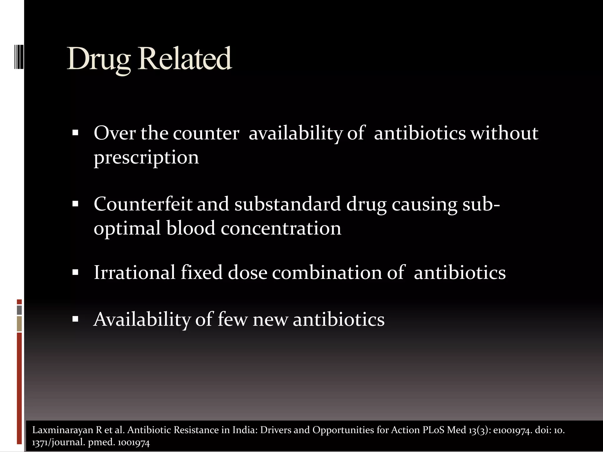 Management of antibiotic resistance upload | PPTX