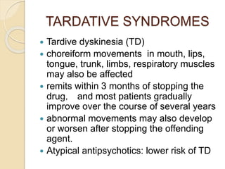 Management of antipsychotic overdose | PPTX