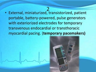 Management of a patient with pacemaker | PPTX