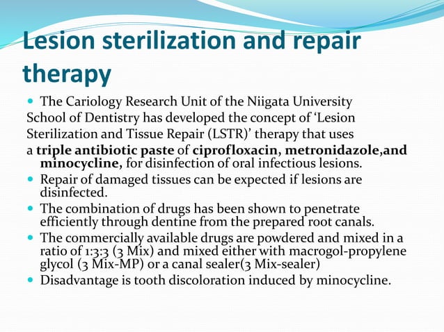 Management of apical lesions | PPTX
