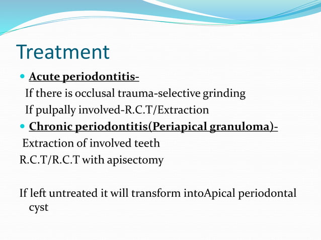 Management of apical lesions | PPTX