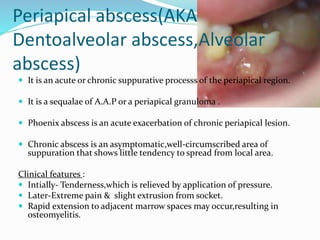 Chronic Apical Periodontitis