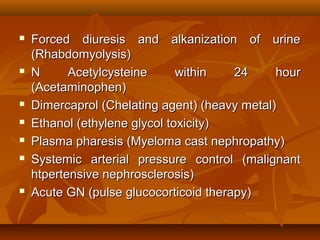 Management of arf | PPT