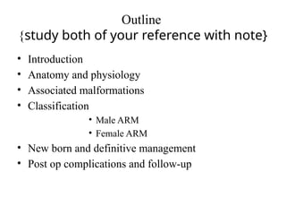 Management of ARM classification and treatment.pptx