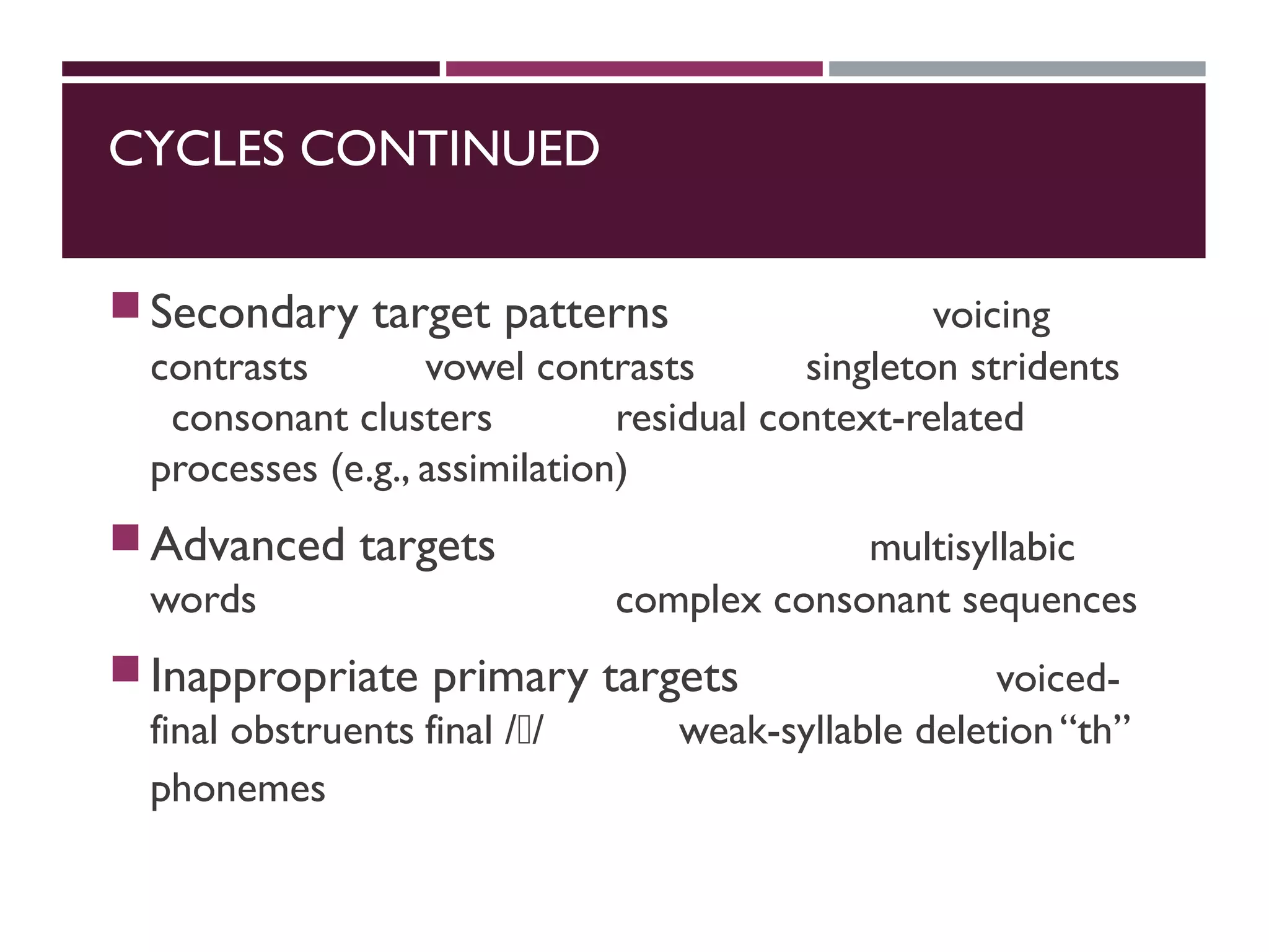Management of articulation | PPT