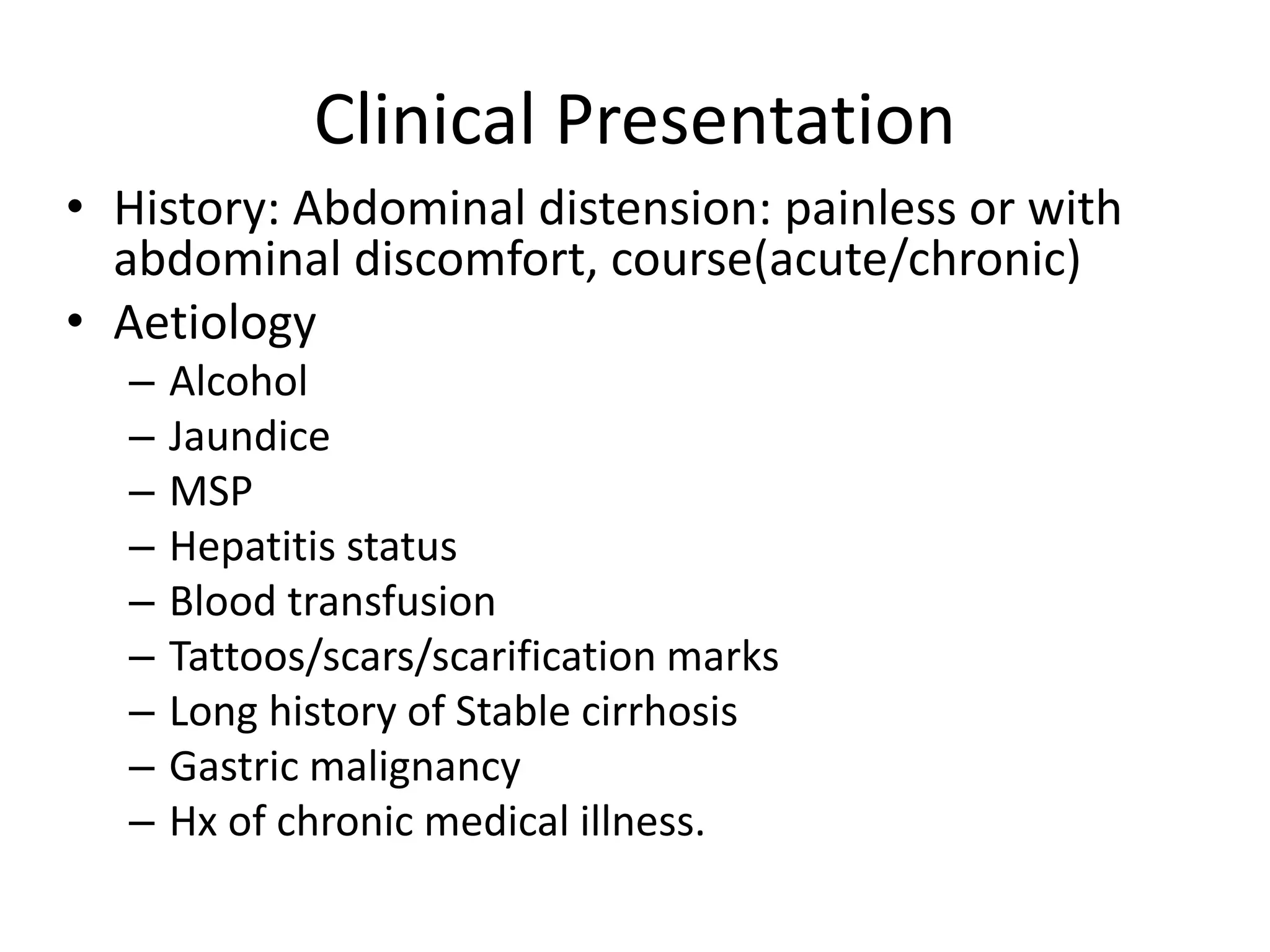 Management of ascites | PPTX