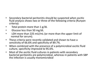 Management of ascites | PPTX