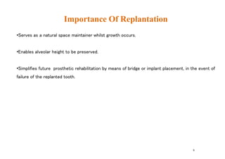 MANAGEMENT OF AVULSED TEETH-converted.pptx